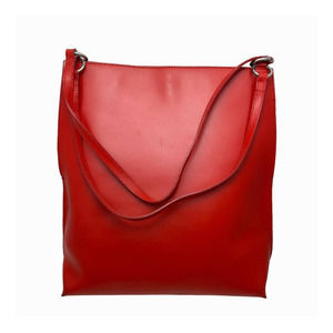 Furla | Bags | Furla Red Leather Shoulder Bag | Poshmark